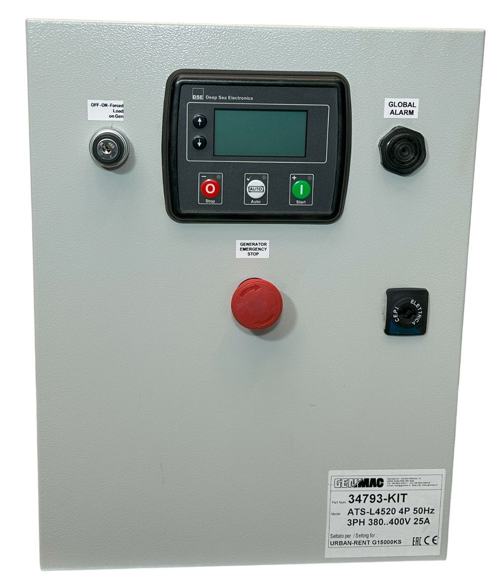 Genmac ATS-Box (Transferschalter): Intelligente + Zuverlässig + Energi